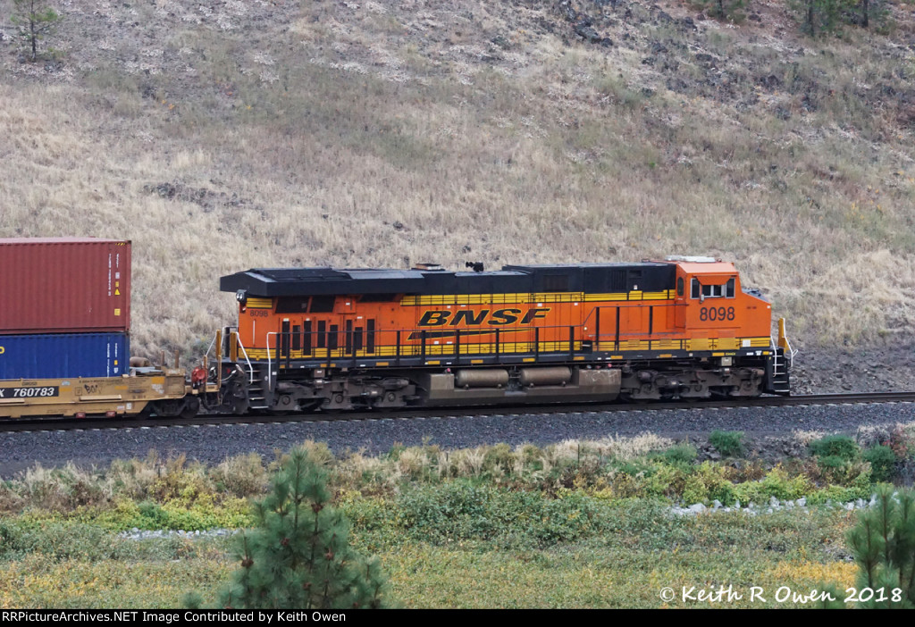 DPU on an Eastbound Intermodal